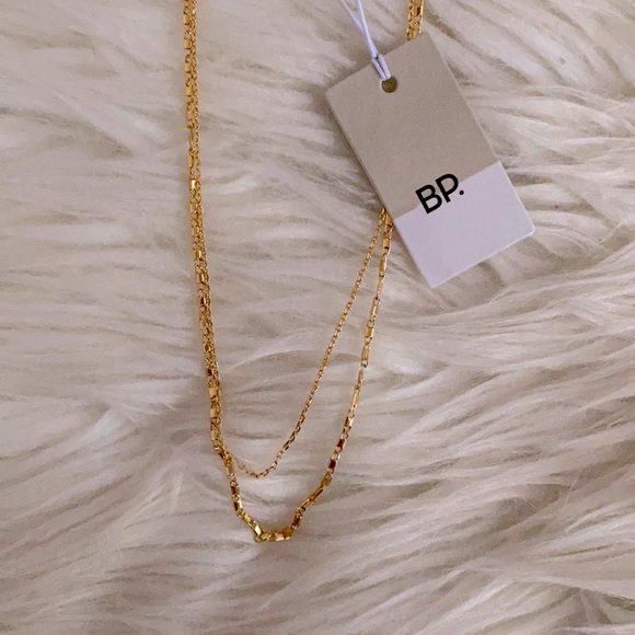 bp | Jewelry | Nwt Nordstroms Set Of Two Gold Necklaces | Poshmark